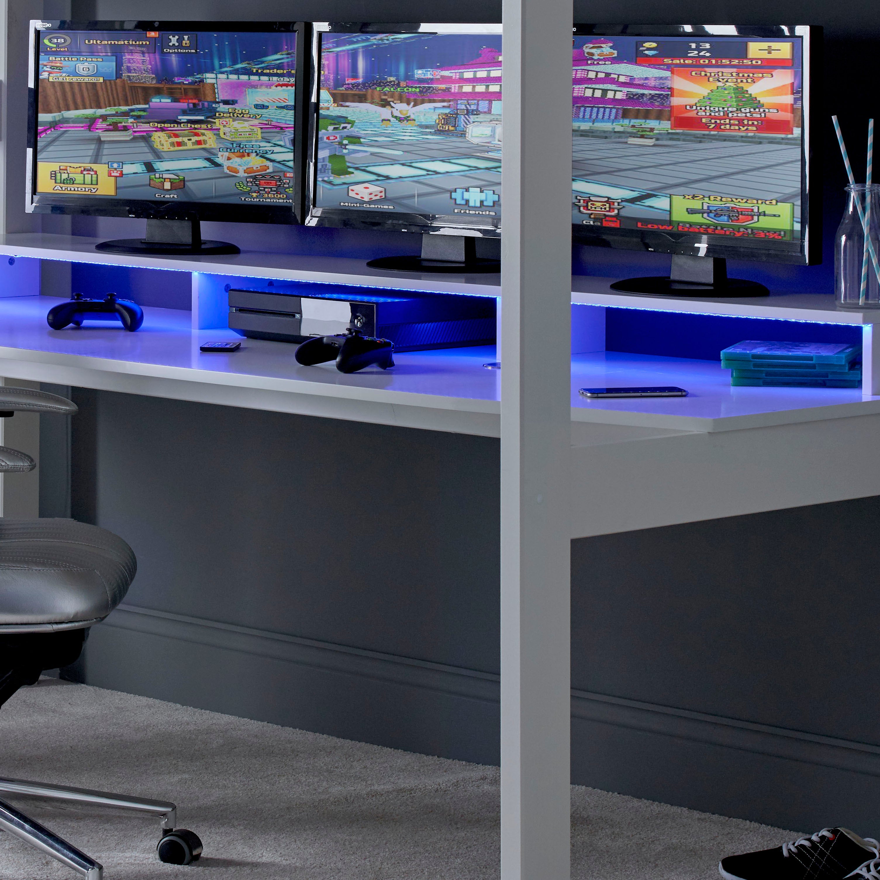 Urban high sleeper gaming bed store
