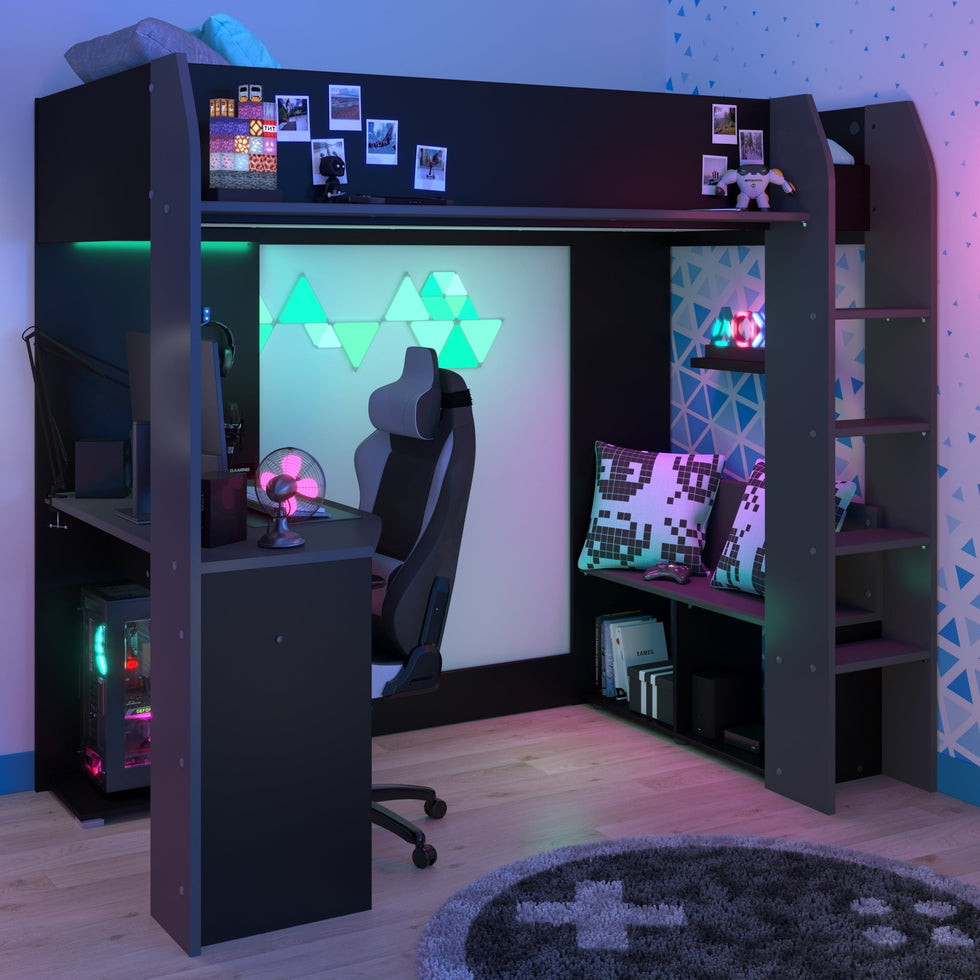 Gaming Beds and Gamers Desks for Kids and Adults on Free Delivery ...
